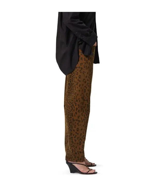 Citizens Of Humanity Miro Wide Leg Jeans Animal Print