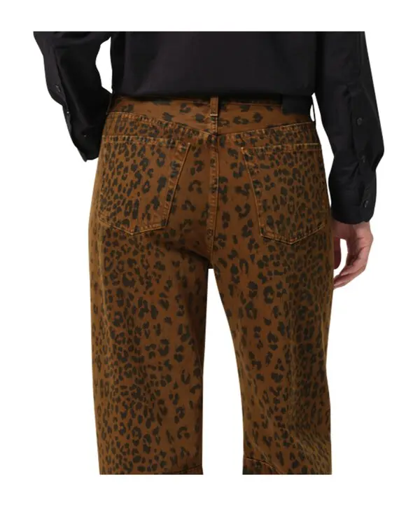 Citizens Of Humanity Miro Wide Leg Jeans Animal Print