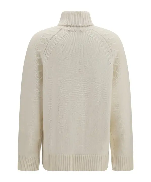 P.a.r.o.s.h Ribbed Turtleneck Knitted Sweater
