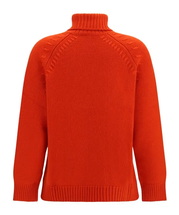 P.a.r.o.s.h Ribbed Turtleneck Knitted Sweater