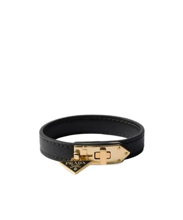 Prada Saffiano Bracelet - Black