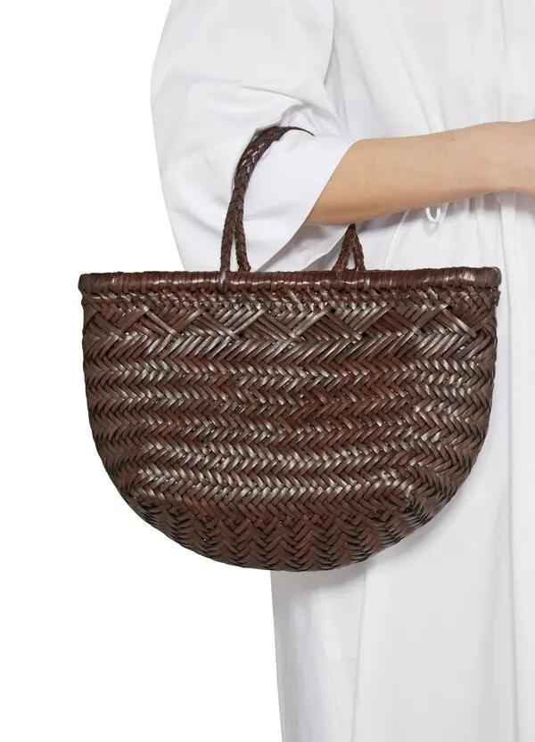 Dragon Diffusion Thinstrap Rattan Bag