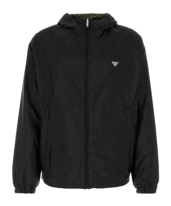 Prada Reversible Hooded Jacket - Black