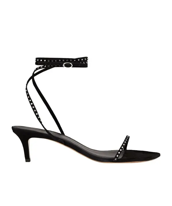 Isabel Marant Étoile Embellished Slingback Sandals - Black
