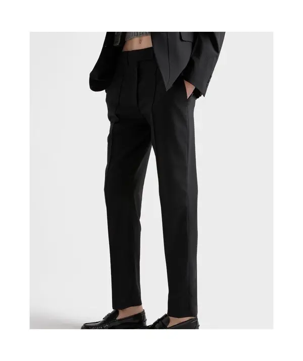 Prada Light Wool Tapered Pants