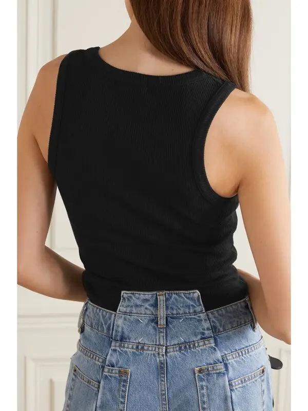 AGOLDE Poppy Ribbed Knit Vest