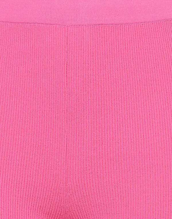 Jacquemus Ribbed High Waisted Bike Shorts - Pink