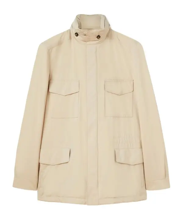 Loro Piana Traveller Field Jacket - Sand Shell