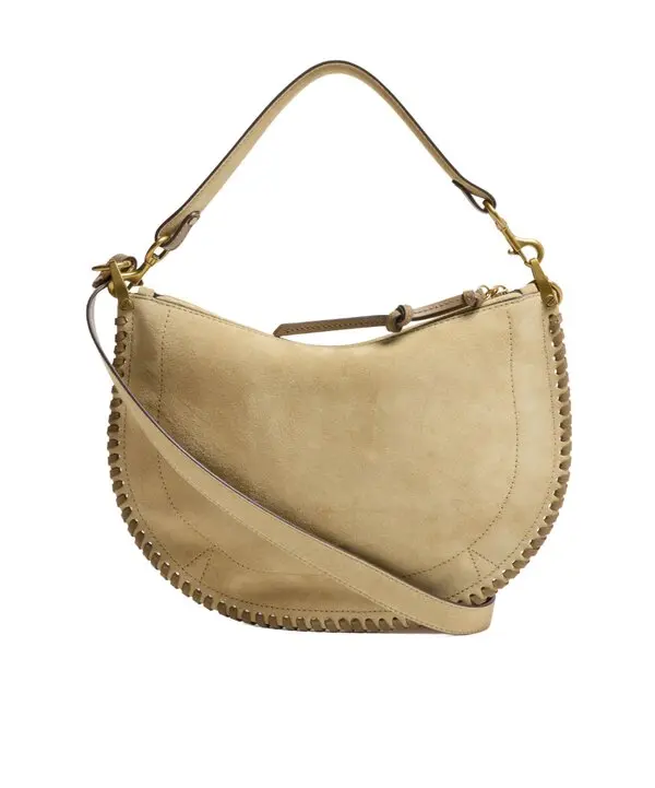 Isabel Marant Étoile Oskan Soft Zipped Shoulder Bag By