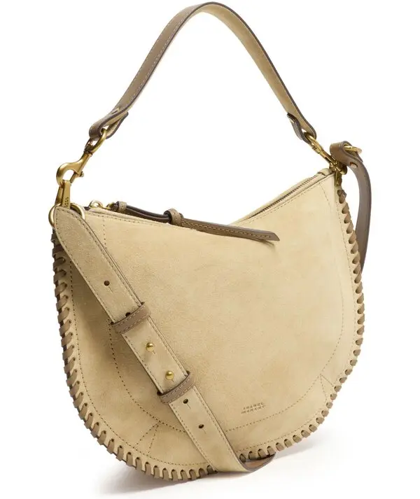 Isabel Marant Étoile Oskan Soft Zipped Shoulder Bag By