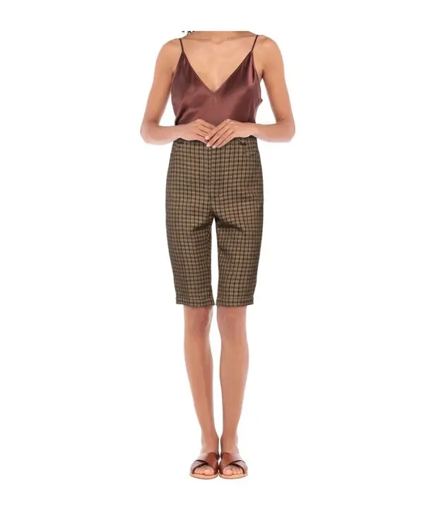 Saint Laurent Plaid Shorts