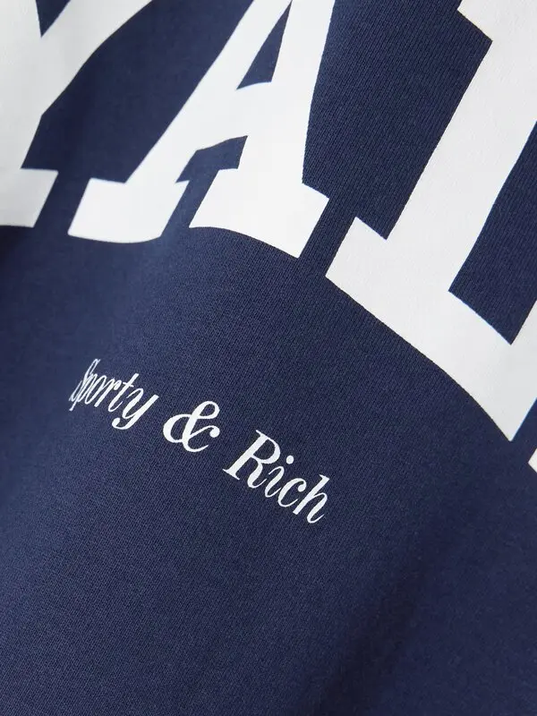 SPORTY  RICH Crew Neck T-shirt