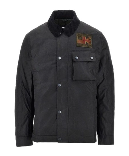 Barbour Workwear Waxed Cotton Jacket - Black