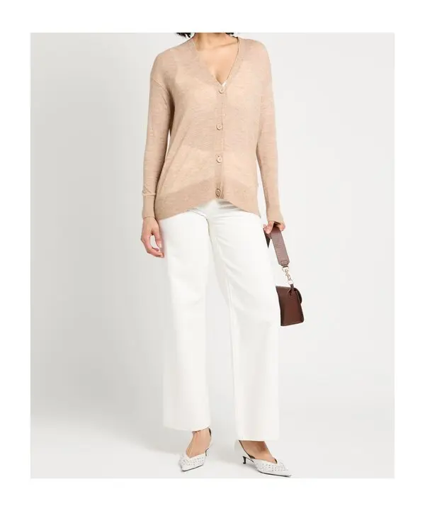 MAXCO. Button Front Cardigan