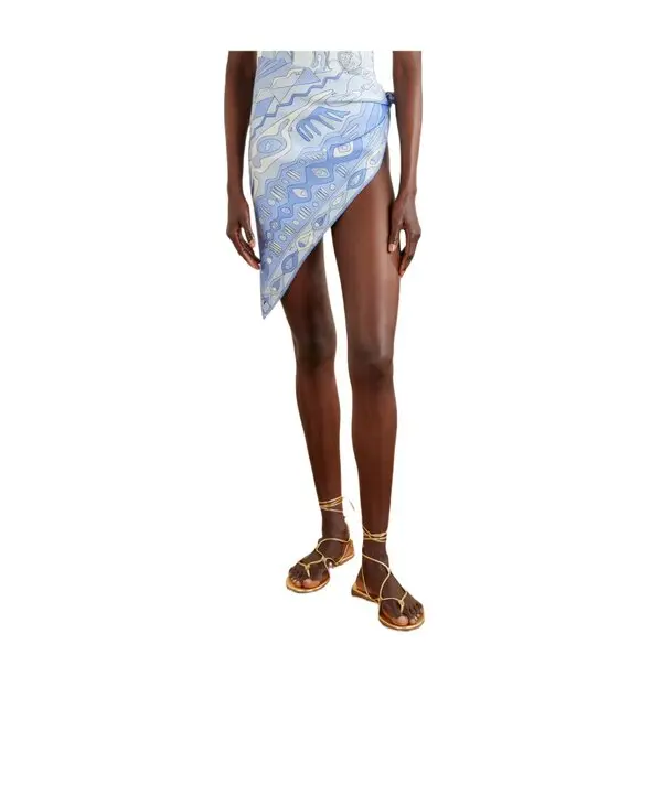 Emilio Pucci Printed Silk-twill Scarf