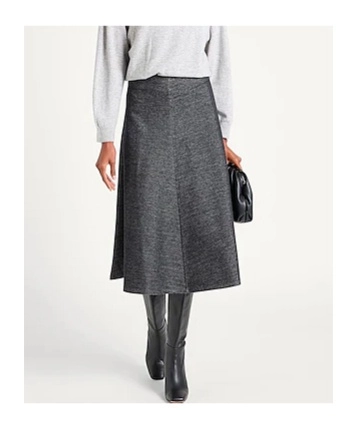 MAXCO. Flared Midi Skirt