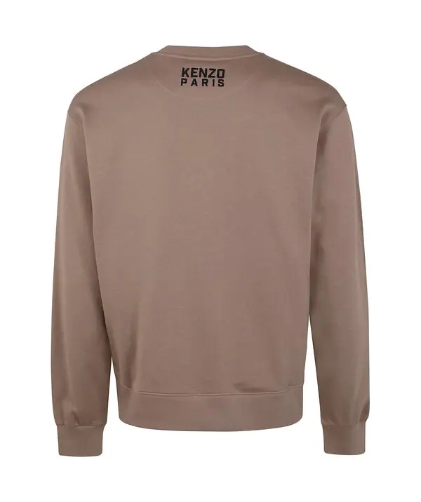 Kenzo Logo Patch Crewneck Sweatshirt