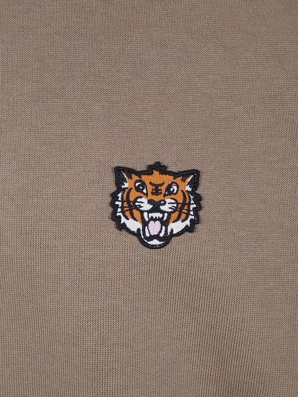 Kenzo Logo Patch Crewneck Sweatshirt
