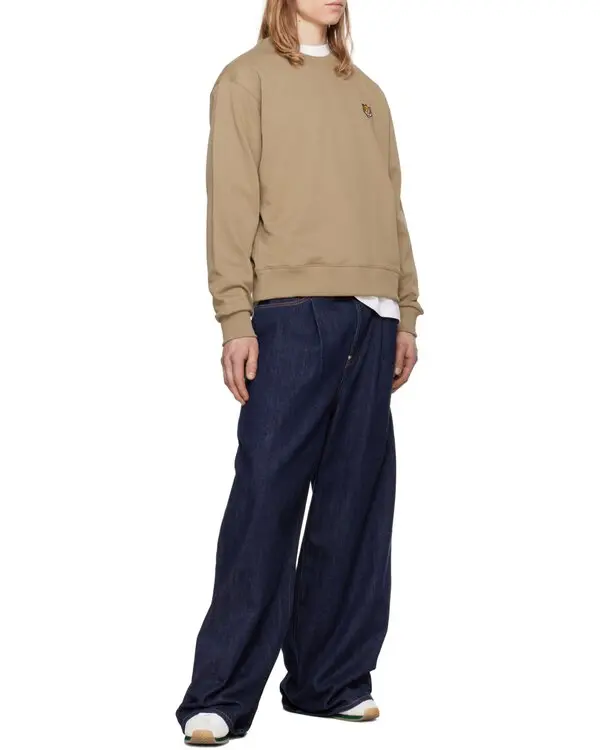 Kenzo Logo Patch Crewneck Sweatshirt