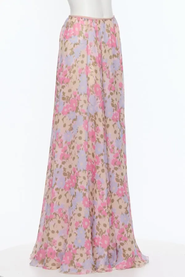 Valentino Garavani Floral Midi Skirt