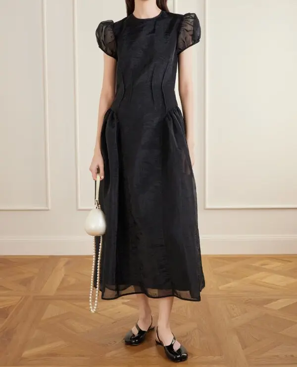 Cecilie Bahnsen Round Neck Dress