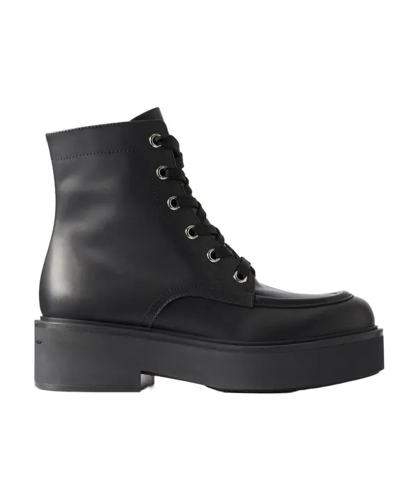 GIANVITO ROSSI Leather Ankle Boots
