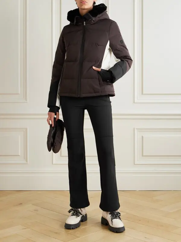 YVES SALOMON Shell Flared Ski Pants