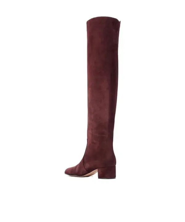 GIANVITO ROSSI Suede 45 Over-the-knee Boots