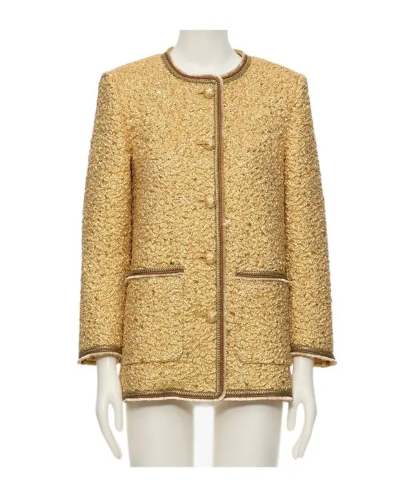 Valentino Garavani Single Breasted Jacket - Nude