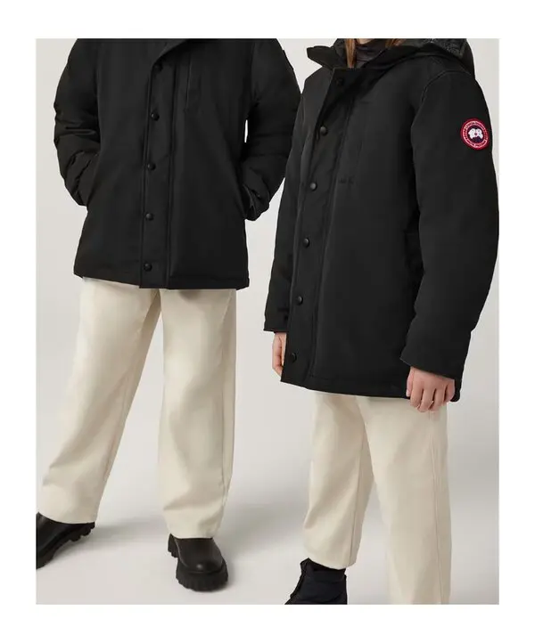 Canada Goose Parka With Hood And Reflective Details