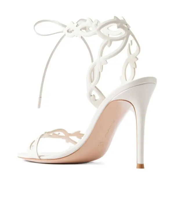 GIANVITO ROSSI Cut-out High-heeled Sandals