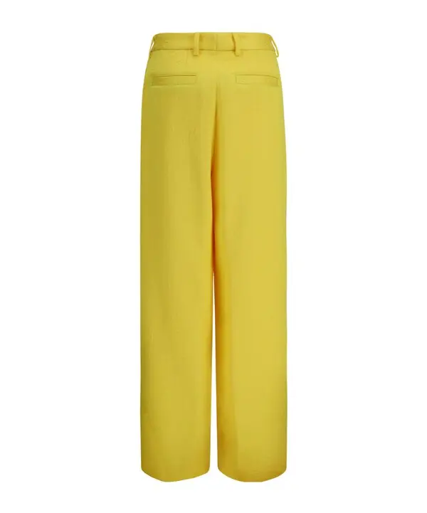 Dries Van Noten Wide-leg Jacquard Pattern Pants