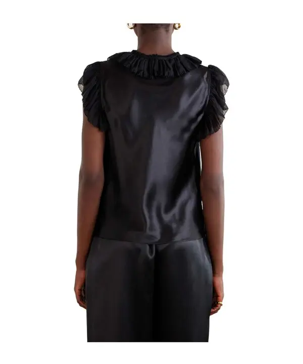 Ulla Johnson Ilyana Ruffled Silk Blouse