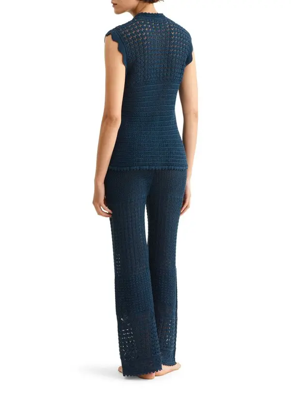 ERES Highneck Lace Top