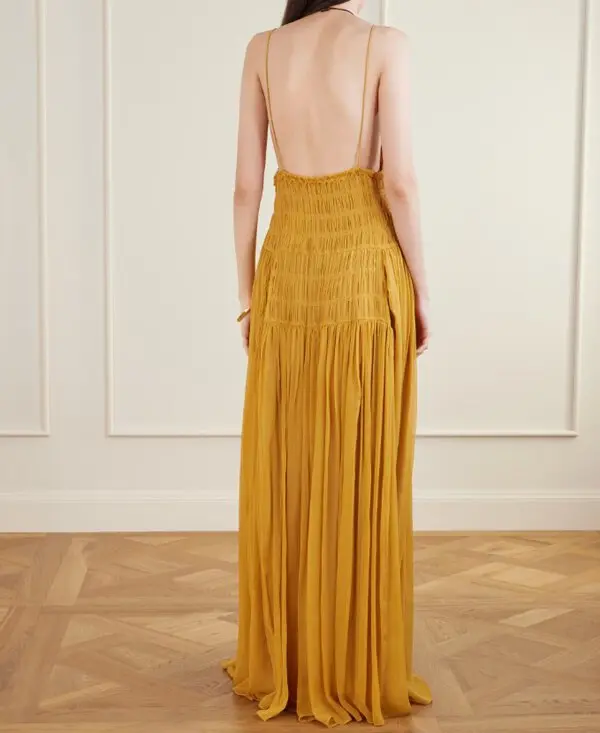 Ulla Johnson Backless V-neck Dress