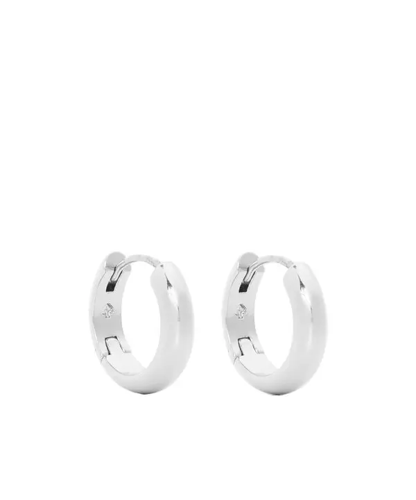 Kate Spade New York Silvertoned Hoop Earrings - No