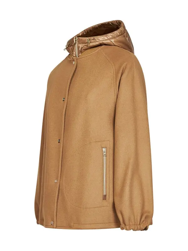 Herno Zip-up Hooded Padded Jacket