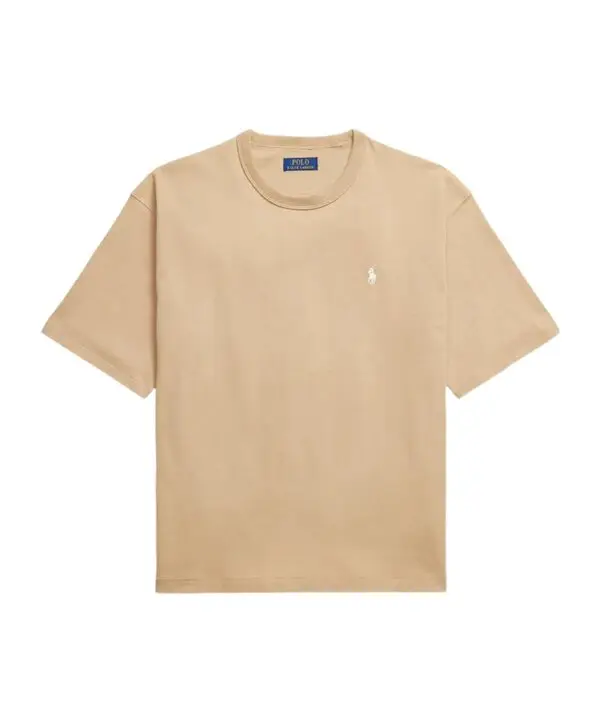 Polo Ralph Lauren Relaxed Fit Jersey Crewneck T-shirt - Nude