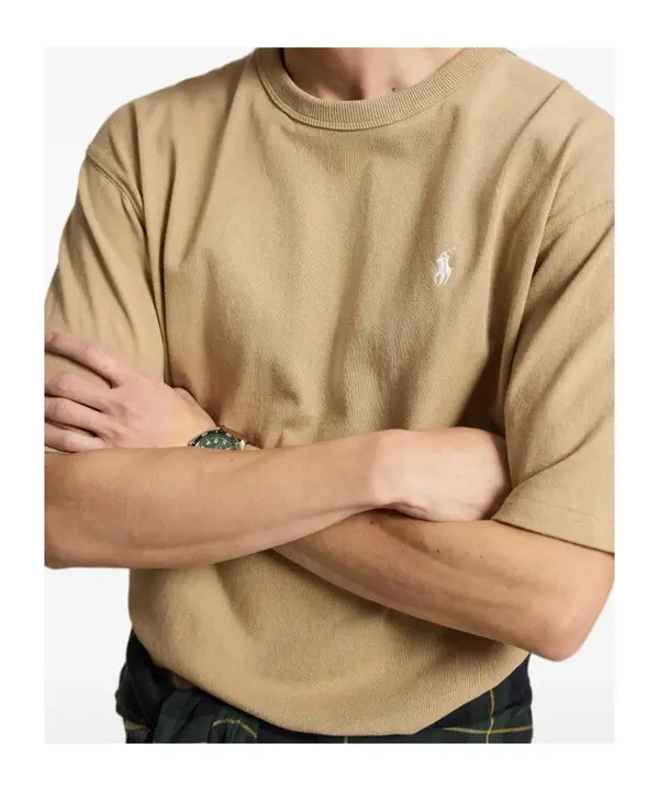 Polo Ralph Lauren Relaxed Fit Jersey Crewneck T-shirt - Nude