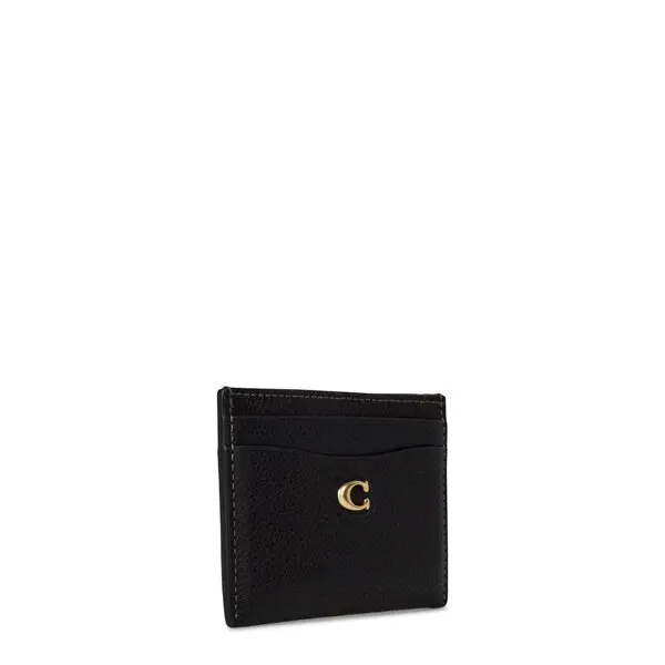 COACH Solid Color Card Holder