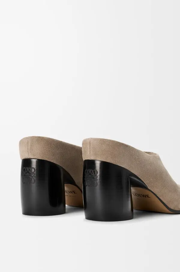 Loewe Oval Block Heel Mules