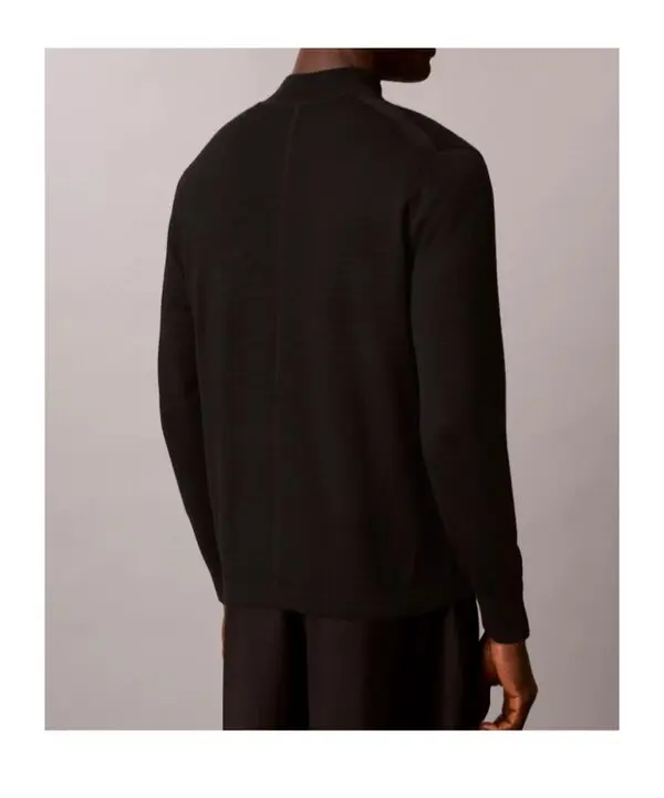 Calvin Klein Merinos Mock-neck Knitted Sweater