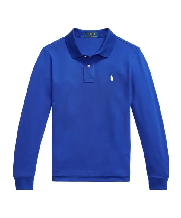 Polo Ralph Lauren Long Sleeve Polo Shirt - Blue