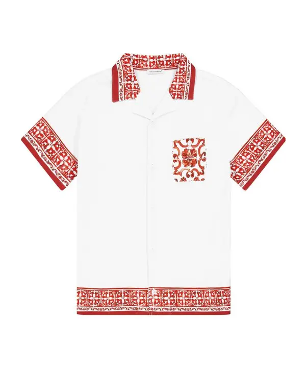 Dolce & Gabbana Camp Collar Shirt