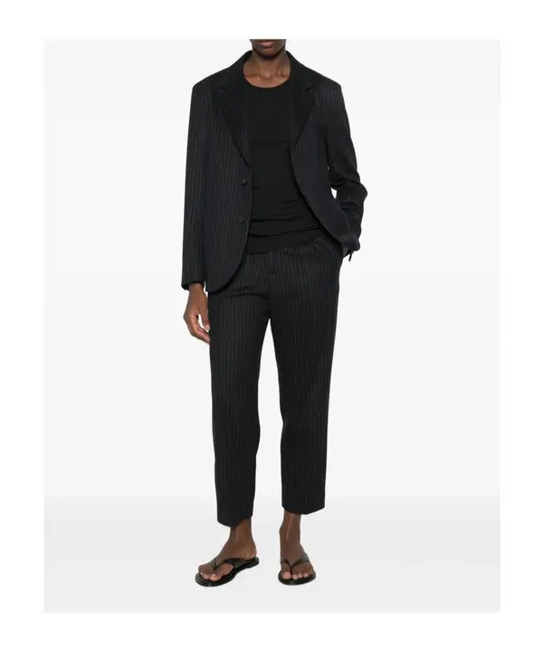 Barena Venezia Pinstripe Twobutton Blazer