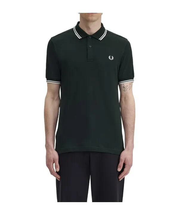 Fred Perry Short Sleeve Twin Tipped Polo Shirt