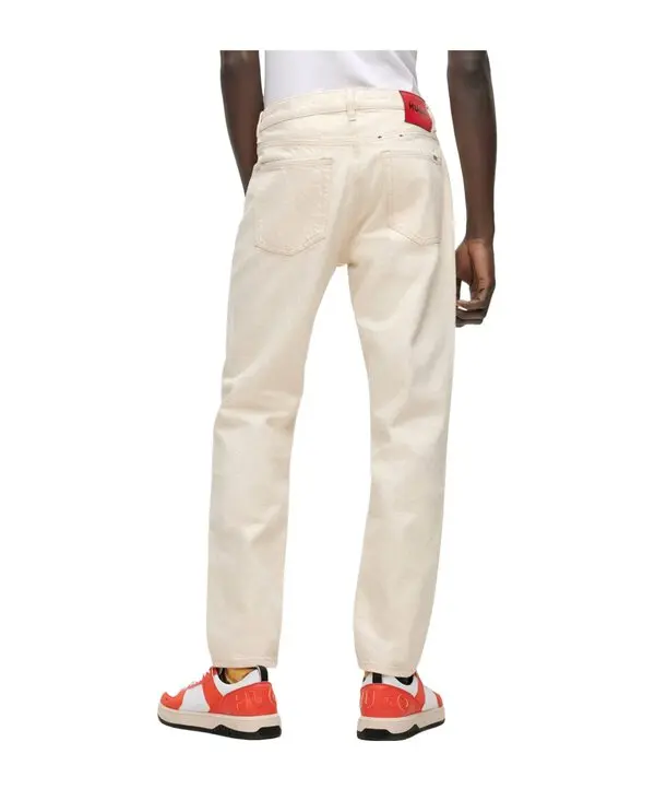 Hugo Boss Solid Color Denim Trousers