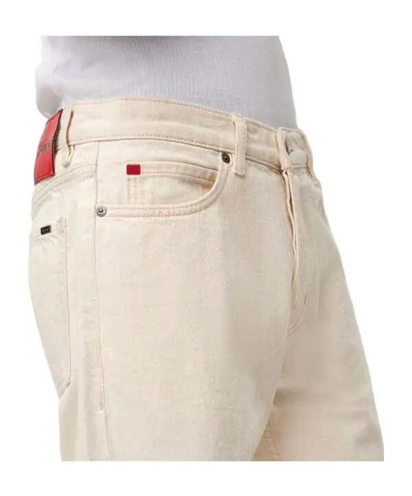 Hugo Boss Solid Color Denim Trousers
