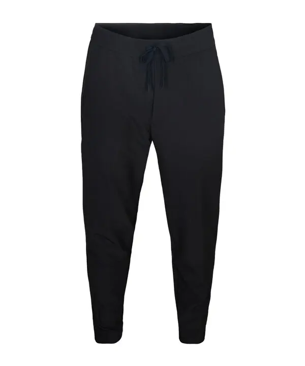 Hugo Boss Solid Color Casual Trousers - Black