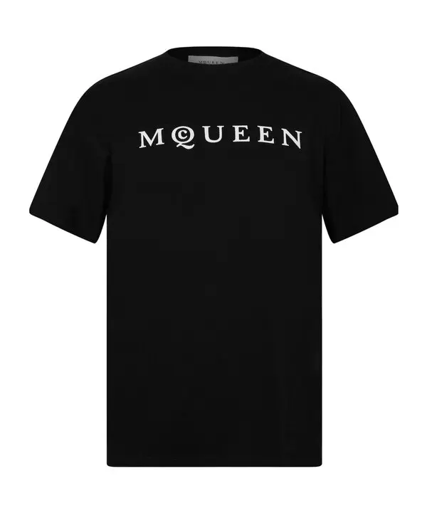 Alexander McQueen Classic Logo T-shirt - Black